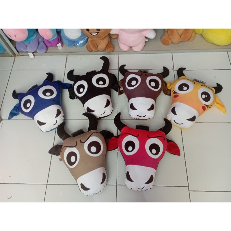 Jual boneka kepala banteng mberot hadiah kado gift lucu | Shopee Indonesia