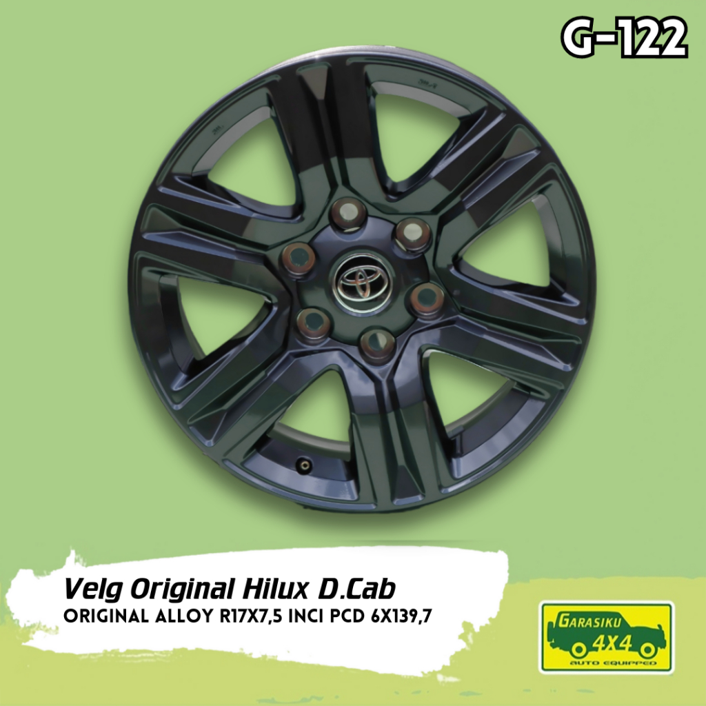 Jual VELG HILUX DOUBLE CABIN ALLOY ORIGINAL | Shopee Indonesia