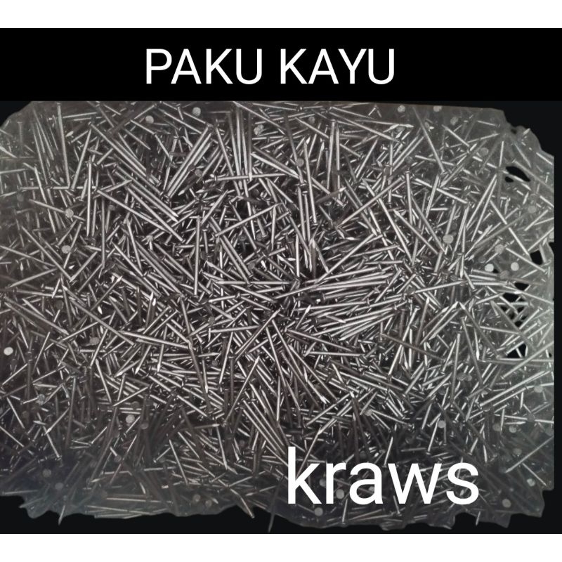 Jual PAKU KAYU 2" (5cm) 3" (7cm) 4" (10cm) 5" (12cm) per 500 gr ( 1/2 ...