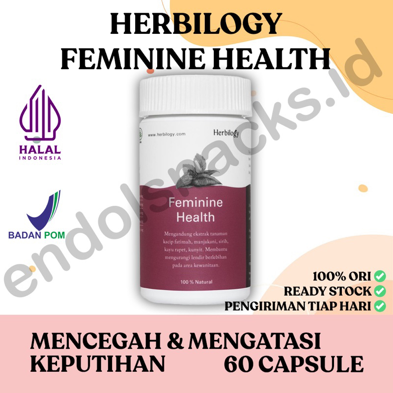 Jual Herbilogy Feminine Health 60 kapsul - Obat Keputihan | Shopee ...