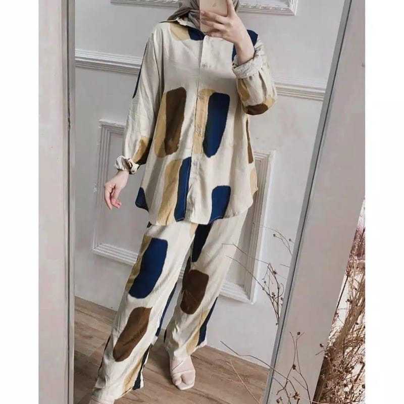 Jual One set Wanita /Setelan wanita Jumbo / setelan rayon Jumbo / Setelan Jumbo / one set Rayon ...