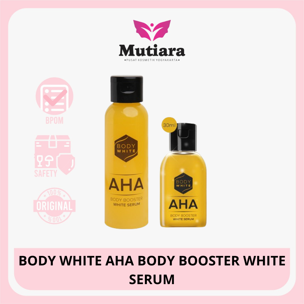 Jual BODY WHITE AHA BODY BOOSTER WHITE SERUM | Shopee Indonesia