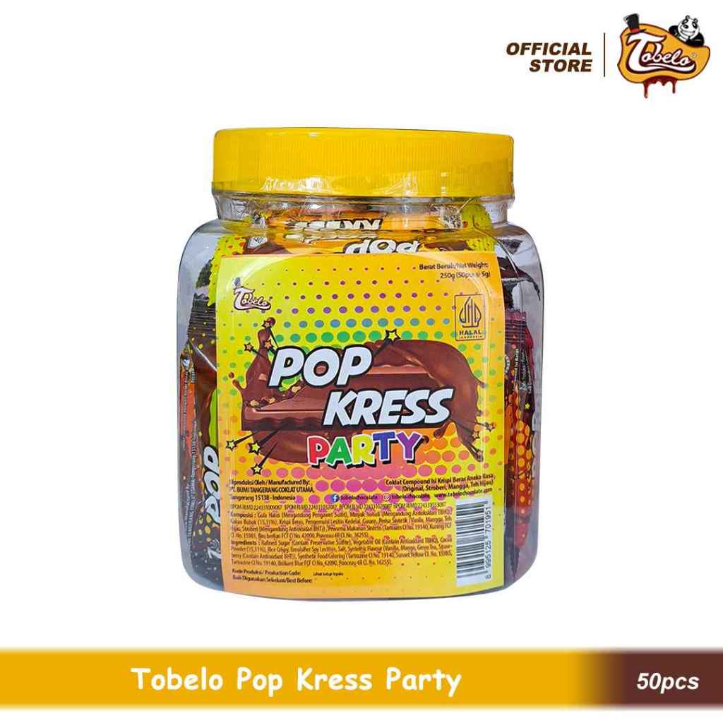 Jual Tobelo PopKress Cokelat & Crispy Aneka Rasa | Shopee Indonesia