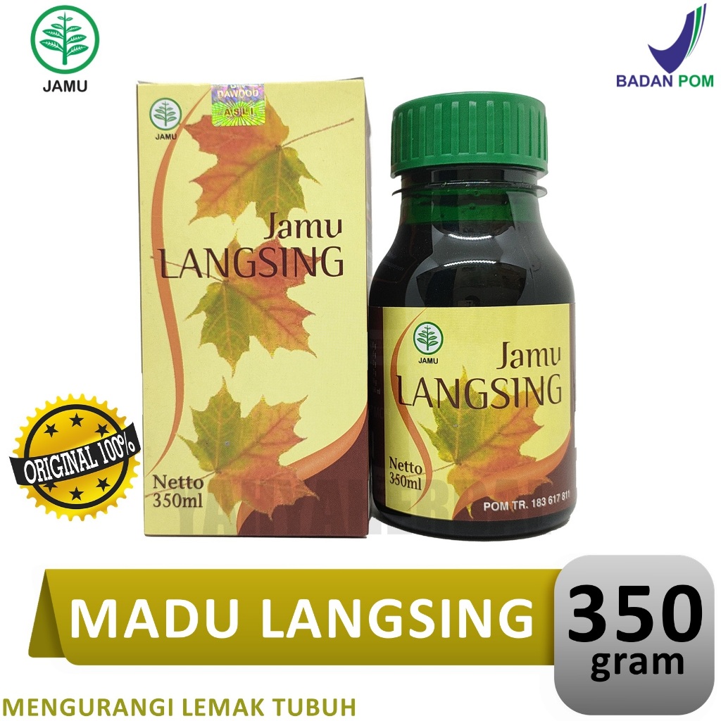 Jual Jamu langsing Penurun Berat Badan Herbal Madu Pelangsing Perut ...