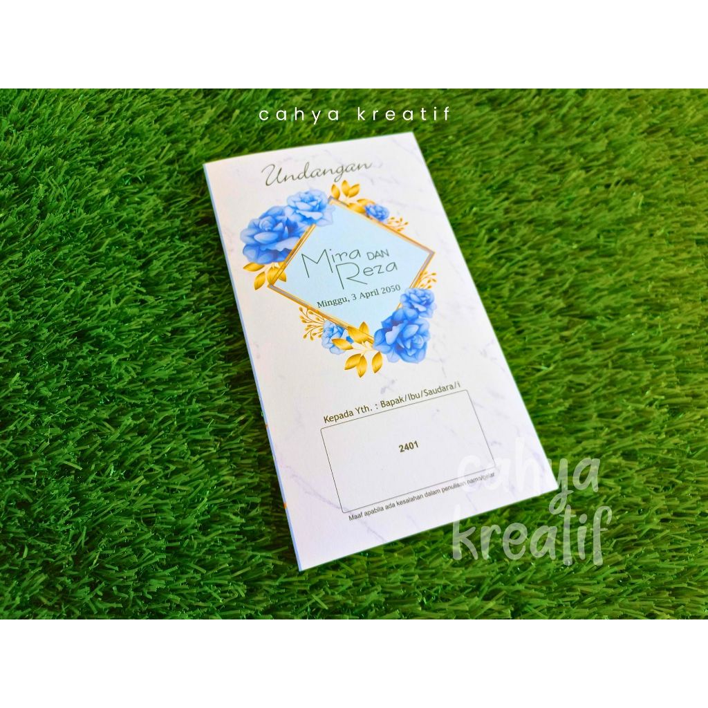 Jual Undangan Nikah Pernikahan Khitan ERBA 2405 | Shopee Indonesia