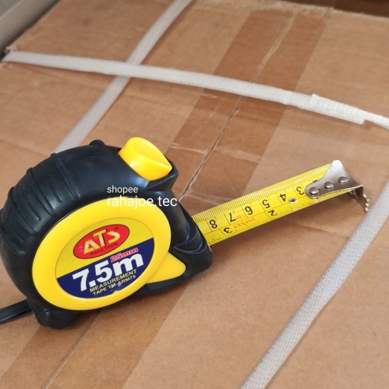 Jual Meteran 7,5 Meter Auto Stop Magnet ATS Roll Meter | Shopee Indonesia
