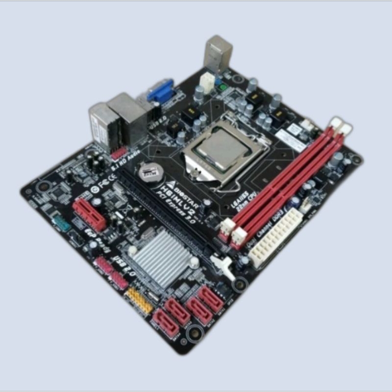Jual Motherboard Biostar H61MLV2 Plus Prosesor Gen 2 G2030 | Shopee ...
