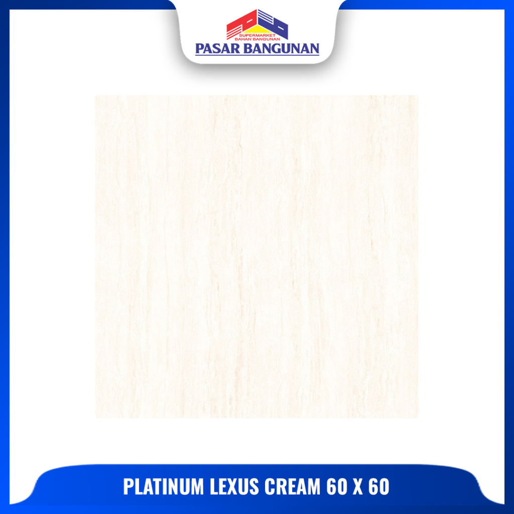 Jual Keramik Lantai Platinum Lexus Cream Rec Glossy 60x60 KW 1 | Shopee ...