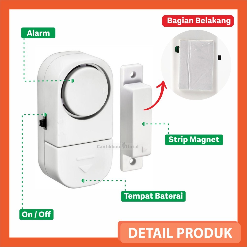 Jual ALARM PINTU RUMAH JENDELA LACI LEMARI KANTOR TOKO ANTI MALING ...