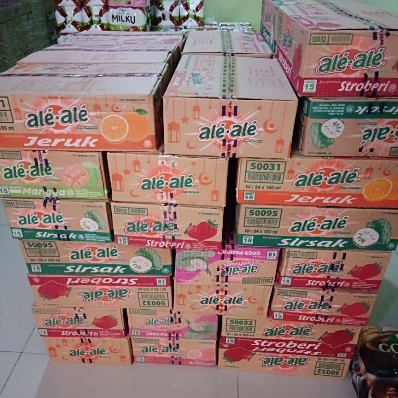 Jual Ale ale 180ml 1 karton isi 24pcs | Shopee Indonesia