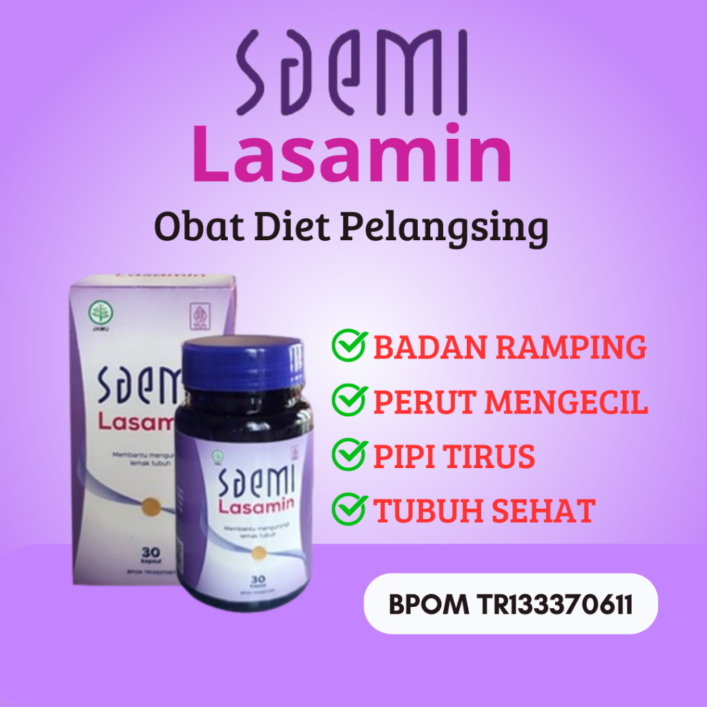 Jual Saemi Lasamin Obat Pil Diet Kurus Pelangsing Penurun Berat Badan ...