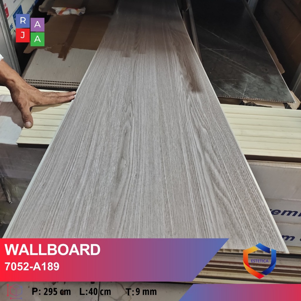 Jual Wallboard Panel PVC Marmer Kayu Hiasan Dinding Lebar 40 cm Panjang ...