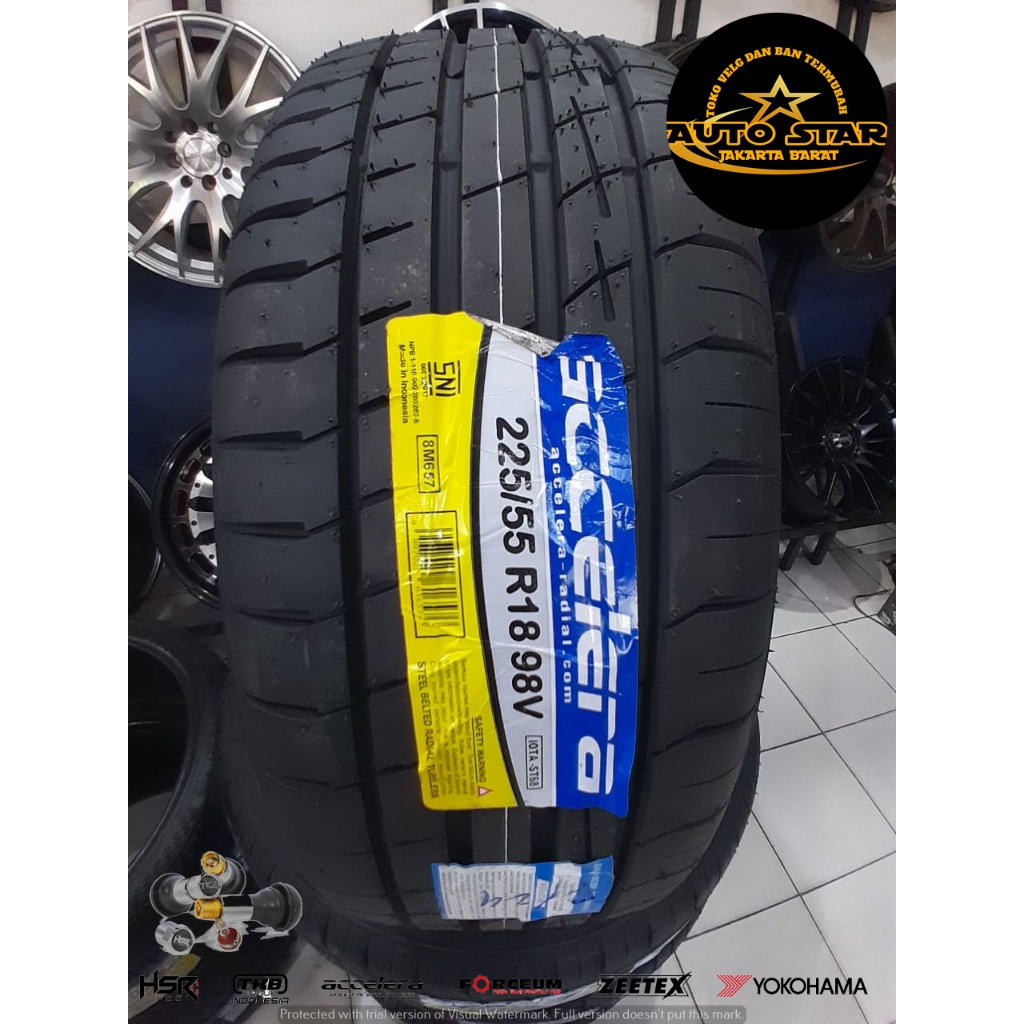 Jual jual ban mobil accelera ST68 standar chevrolet trex kia sonet ...
