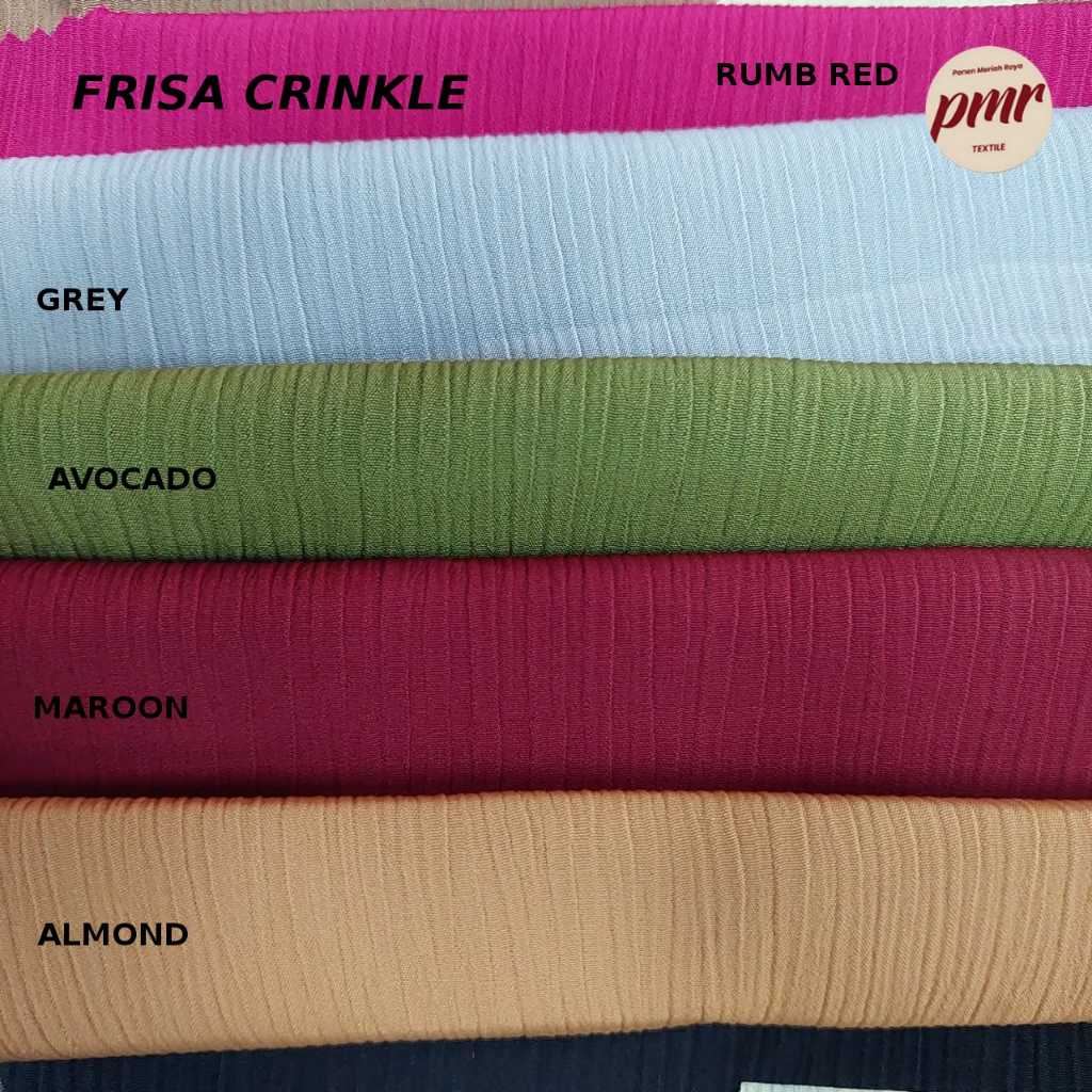 Jual Kain POLOSAN FRISA-CRINKLE 100%POLYESTER U/ Dress,Blouse,dll ...