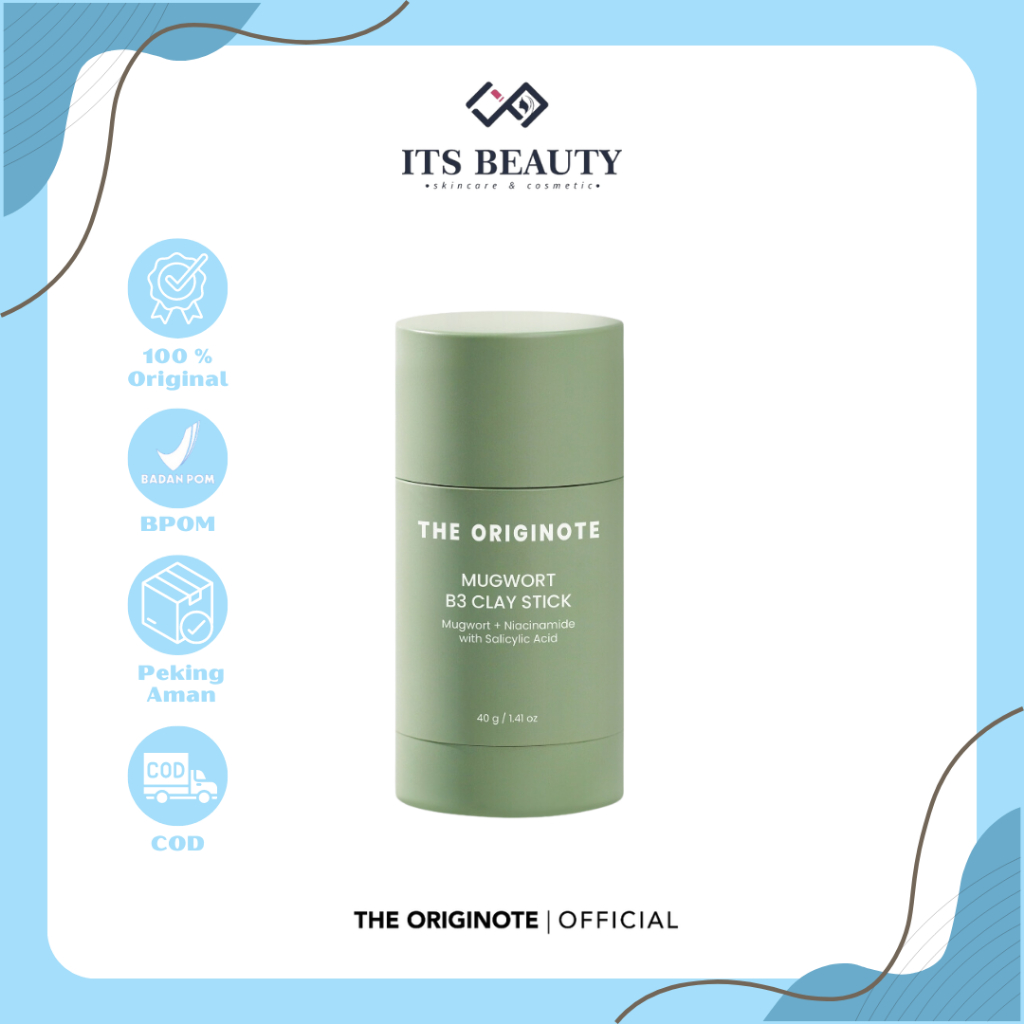 Jual The Originote Mugwort B3 Clay Stick Mask - Masker Wajah Mugwort ...