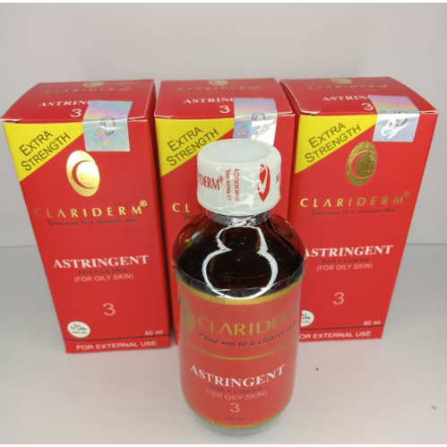 Jual Toner Claridem Philippines 60ml / Clariderm Astringent No 3 ...