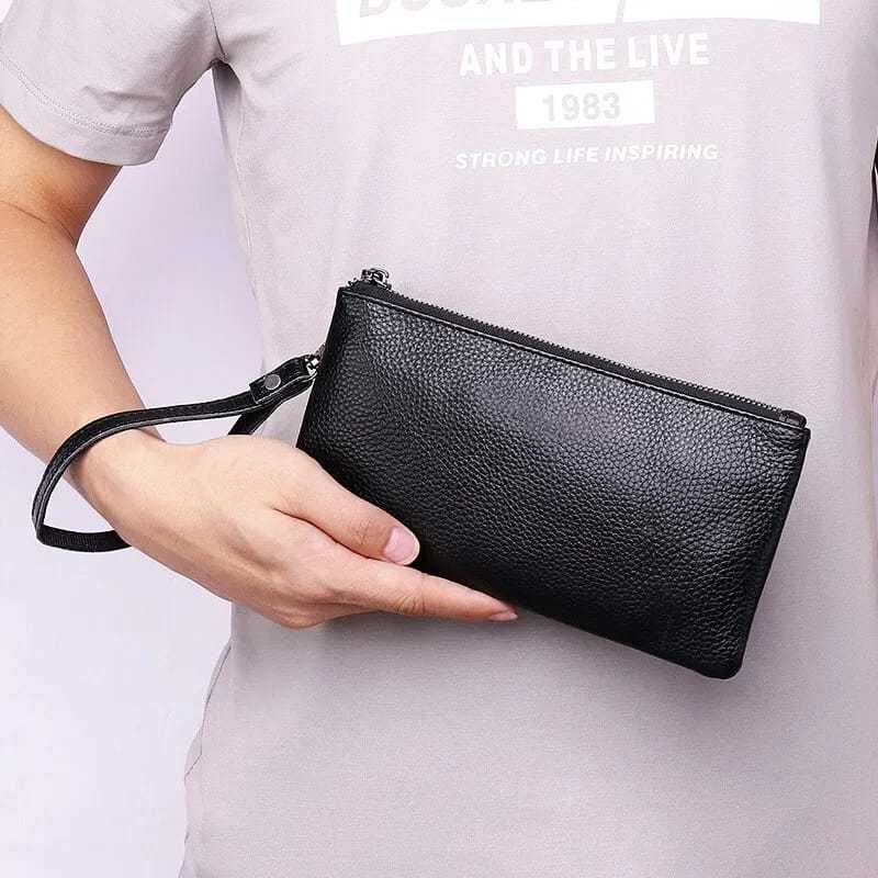 Jual Dompet panjang kulit Asli Garut/Pouch Kulit Asli garut | Shopee ...