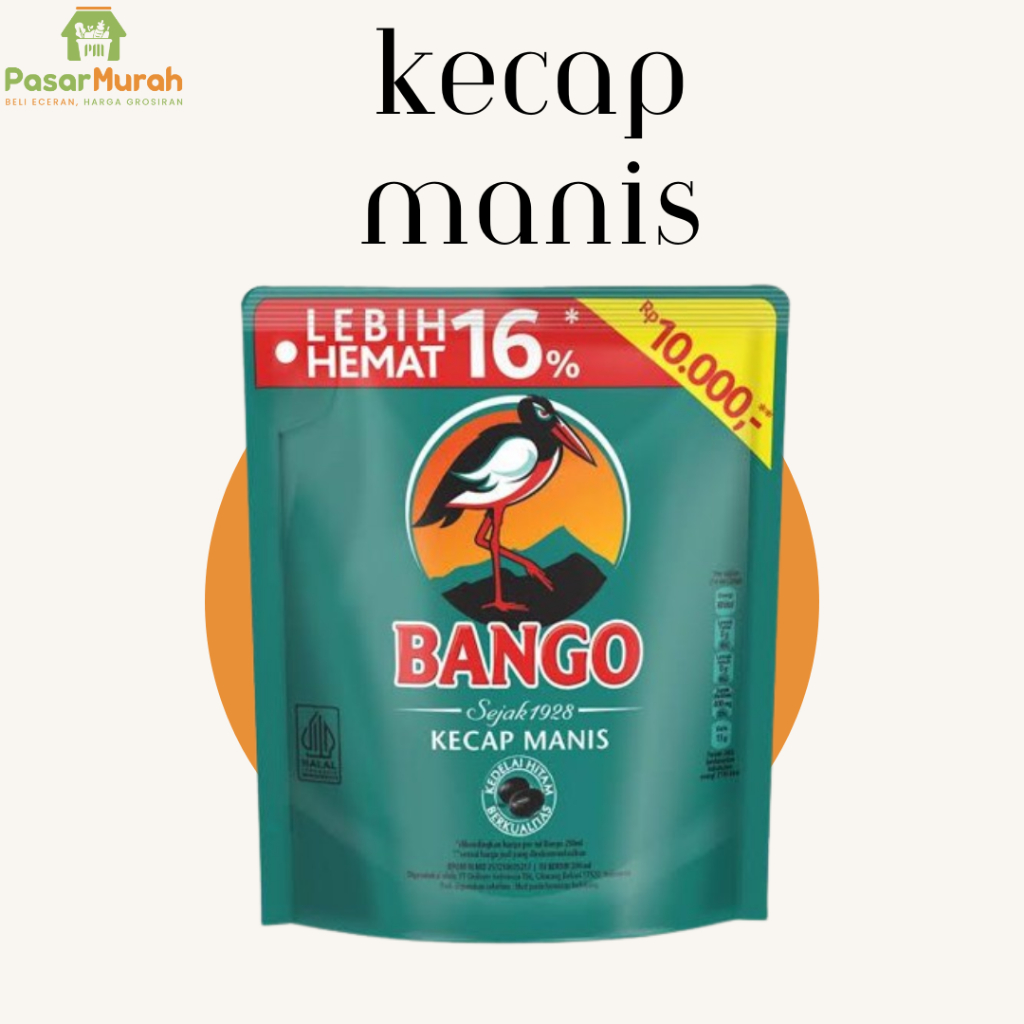 Jual Kecap Manis BANGO 265 gr (1 DUS) | Shopee Indonesia