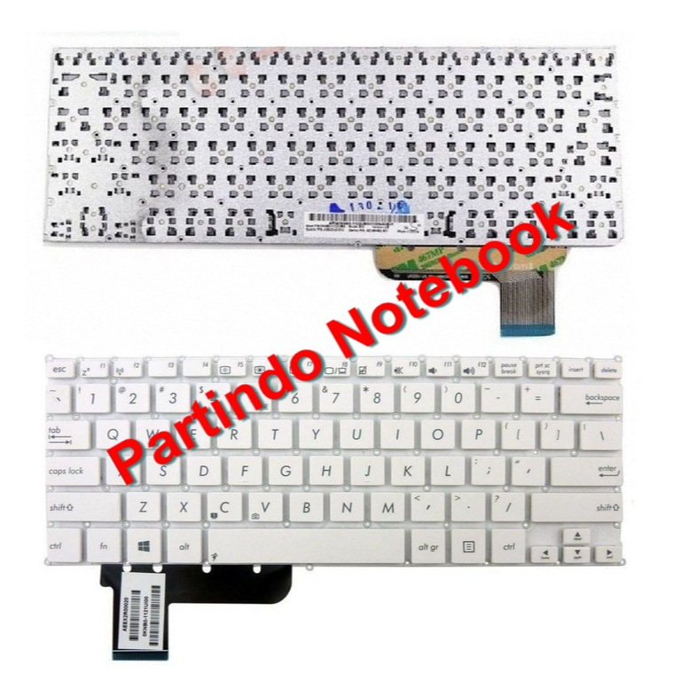 Jual Keyboard Asus X201 white | Shopee Indonesia