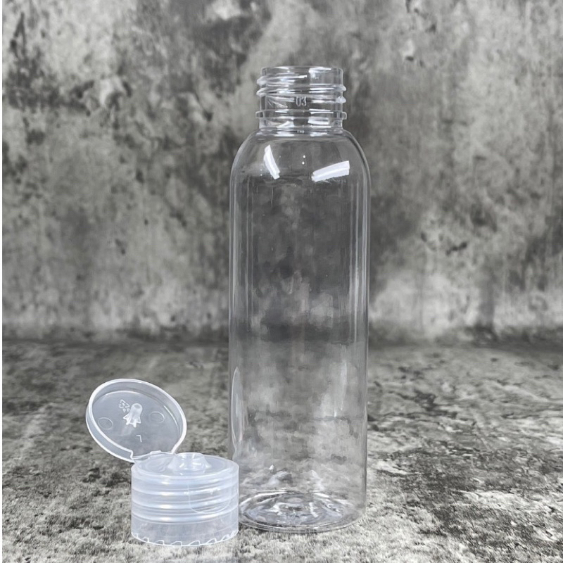 Jual botol fliptop 100ml plastik flip top 100 ml | Shopee Indonesia