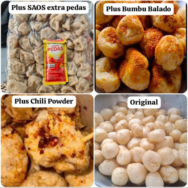 Jual TERLENGKAP Paketan Baso Goreng Basmut Bacimut Daun Jeruk 3 in 1 ...