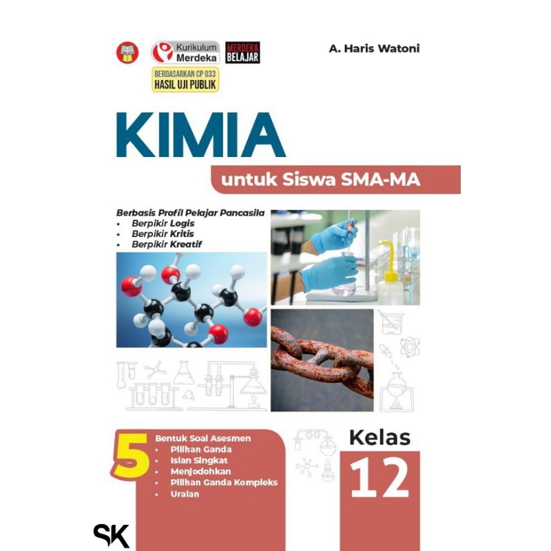 Jual Buku Kimia SMA/MA Kelas 12/XII Kurikulum Merdeka-Haris Watoni | Shopee Indonesia