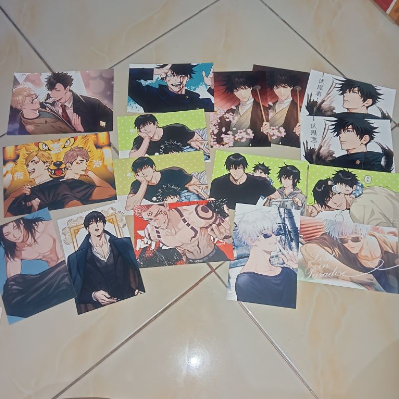 Jual [BACA DESKRIPSI] READY STOCK POSTCARD ONEGINGEK Jujutsu Kaisen ...