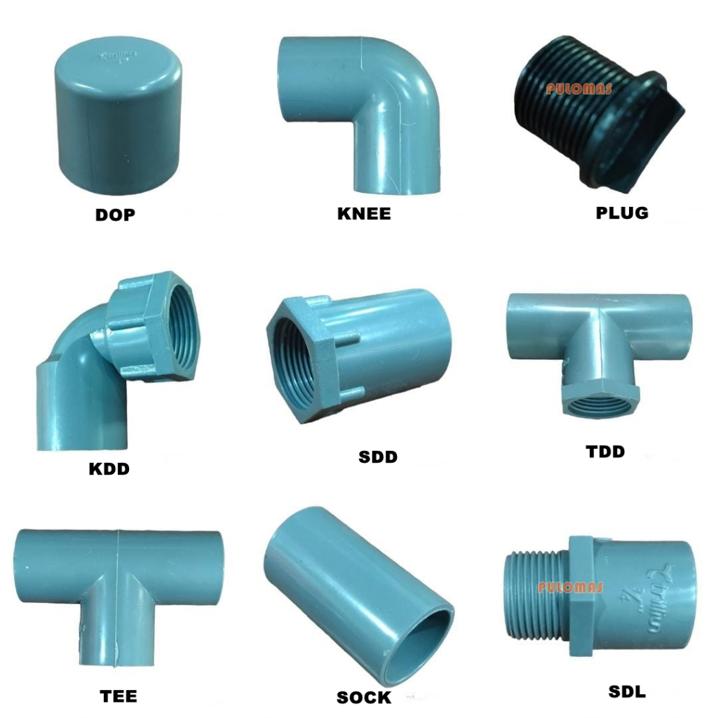 Jual Fitting Pipa PVC - Sambungan Pipa Paralon Trilliun | Shopee Indonesia