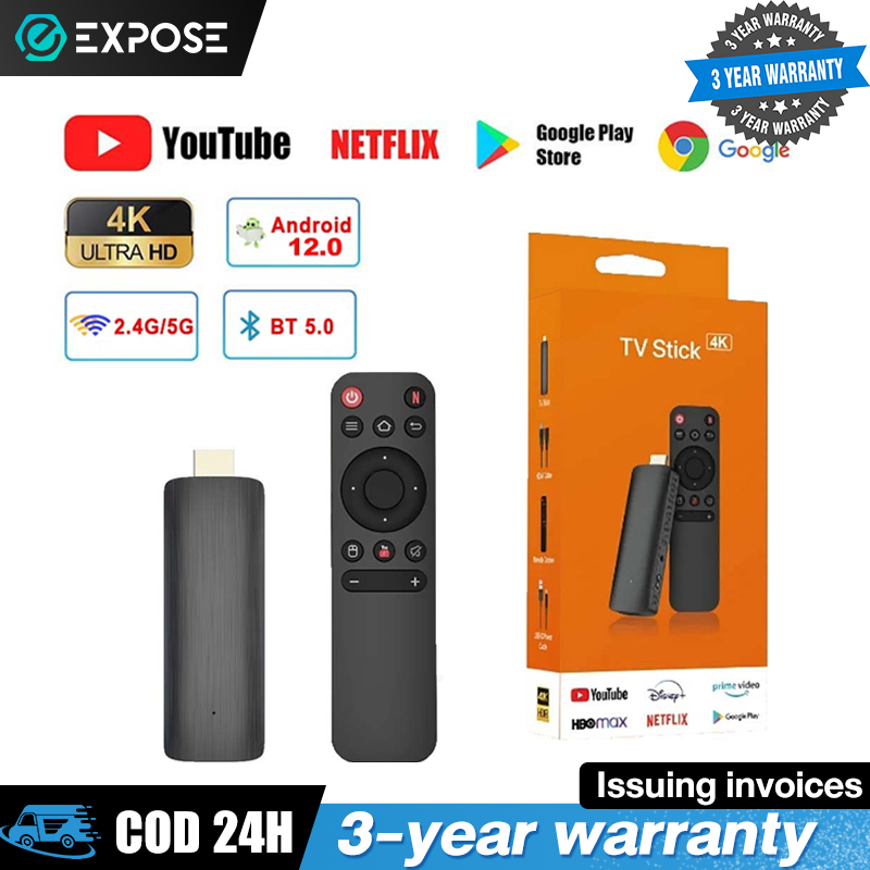 Jual TV Stick 4K Android Smart TV UHD 4K Android TV Stick Dolby DTS ...