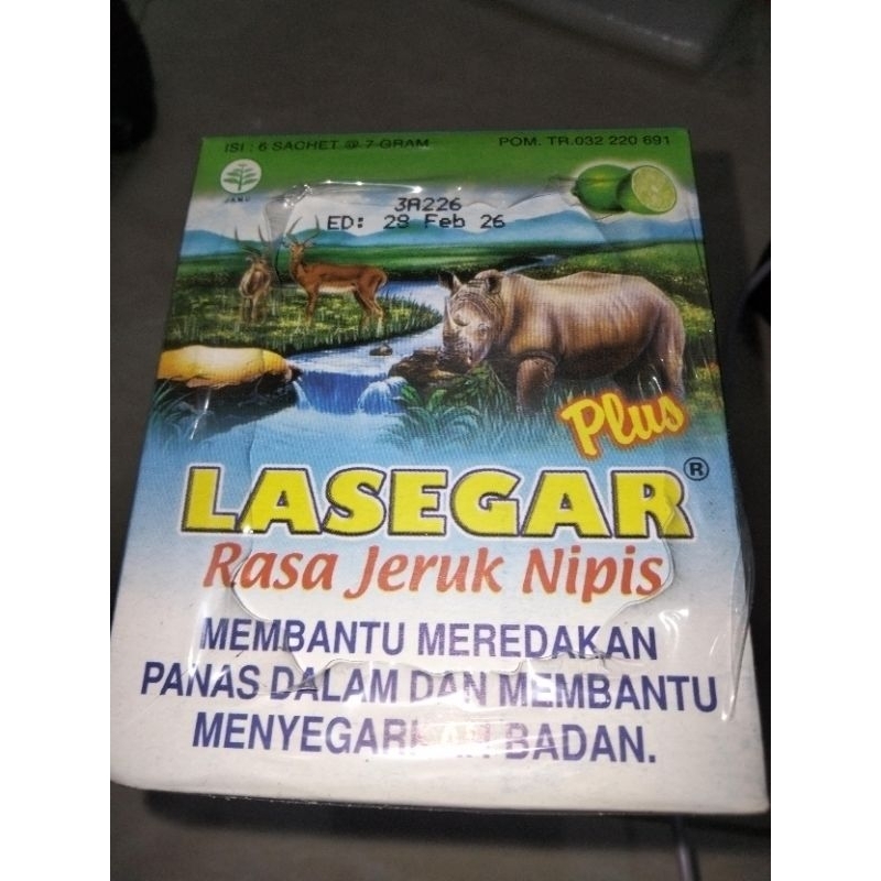 Jual Lasegar Box isi 6 sachet | Shopee Indonesia