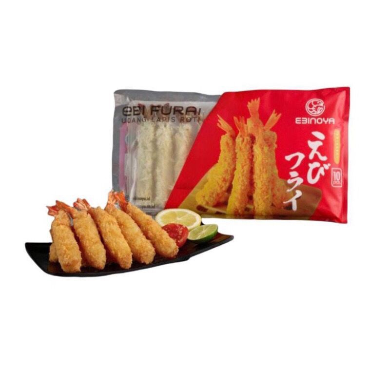 Jual Ebinoya Ebi Furai Udang Lapis Roti Uk L (260 grm x 10 pcs ) per ...