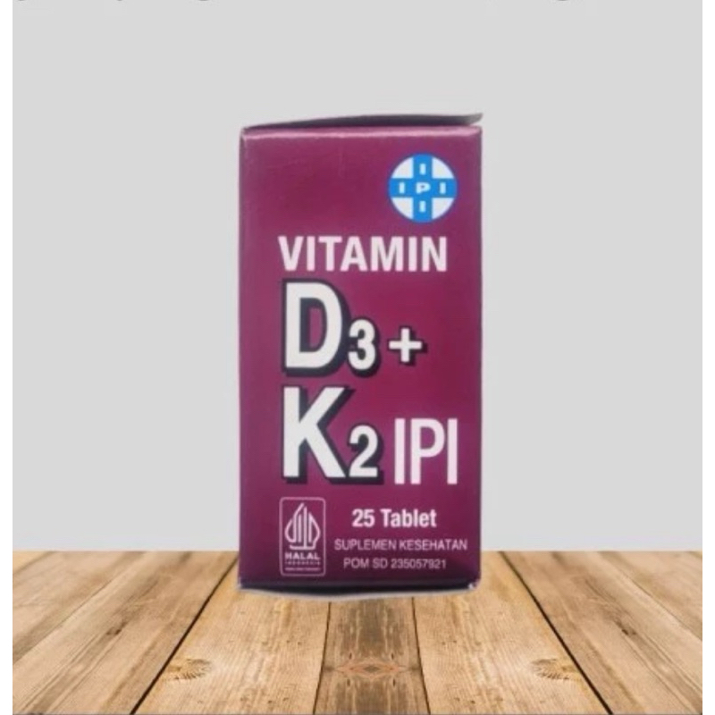 Jual VITAMIN D3 + K2 IPI - BOTOL | Shopee Indonesia