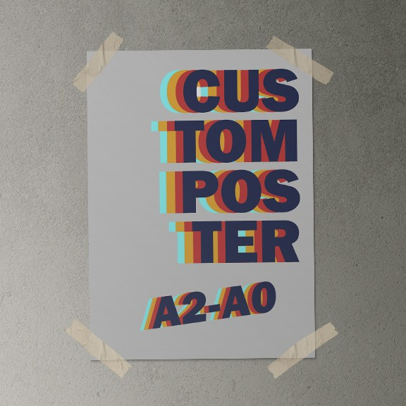 Jual Cetak Poster/Custom Poster Dinding A2,A1,A0,A3 | Shopee Indonesia