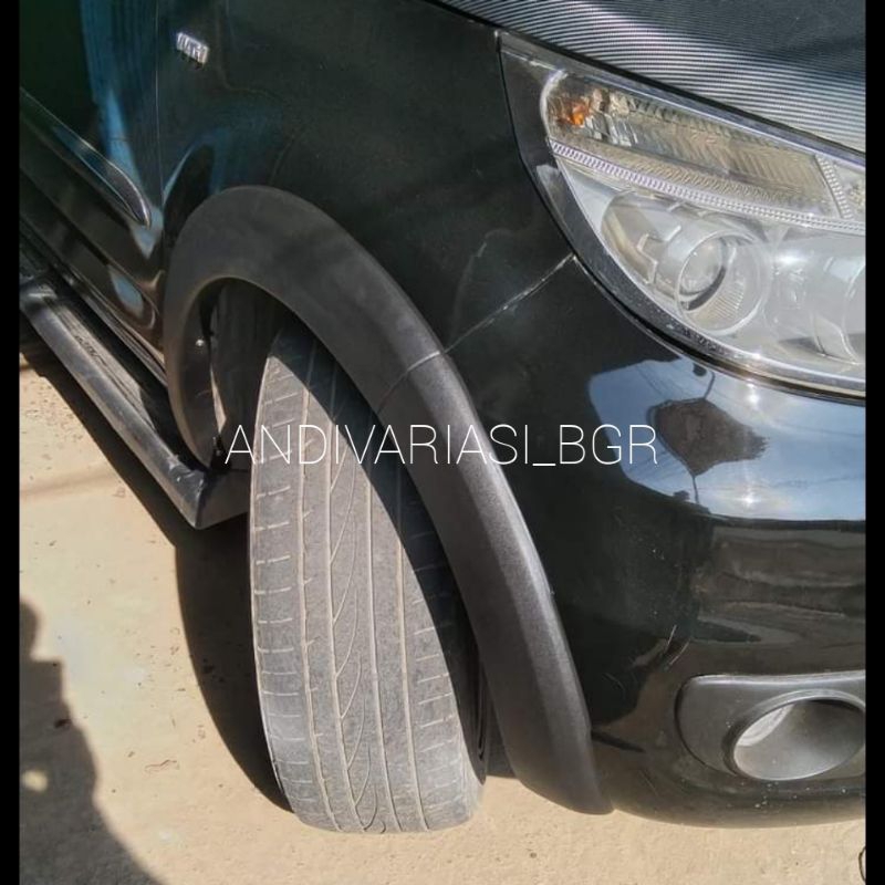 Jual Over fender depan SATUAN TERIOS RUSH lama konde model ori | Shopee ...