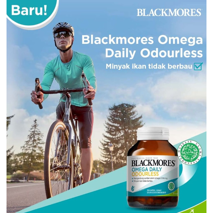 Jual Blackmores Omega Daily Isi 30 dan 90 Kapsul (KALBE) | Shopee Indonesia