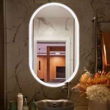 Jual Cermin Led Gantung Kamar Mandi Tempel Dinding Wastafel Aesthetic ...