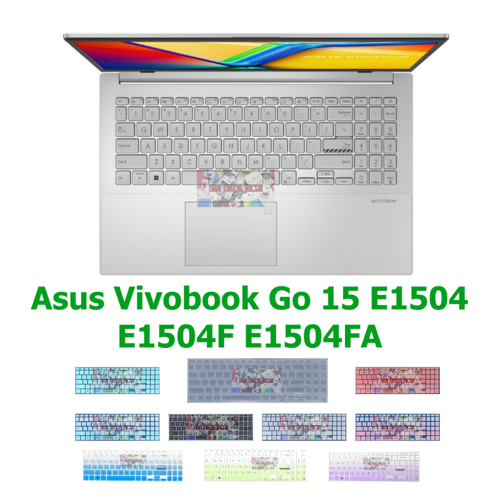 Jual Keyboard Protector Asus Vivobook Go 15 E1504 E1504F E1504FA ...