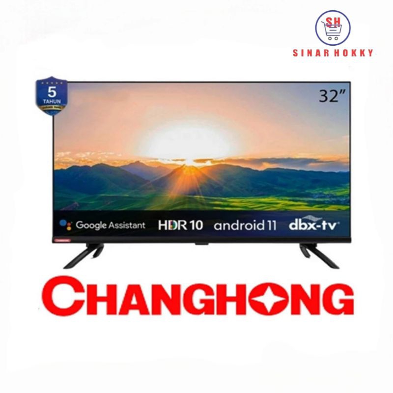 Jual LED TV CHANGHONG U50H7 PRO GOOGLE TV | Shopee Indonesia