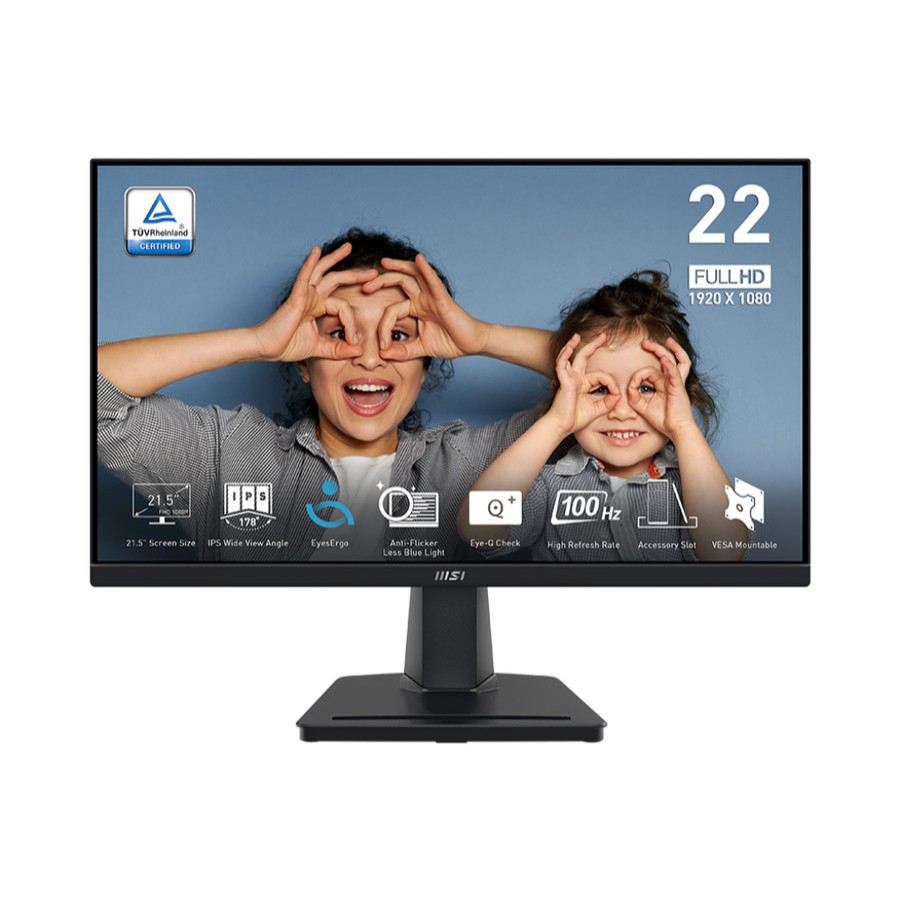 Jual MONITOR MSI PRO MP225 - PRO series 22'' Inch, IPS, 100Hz, Full HD ...