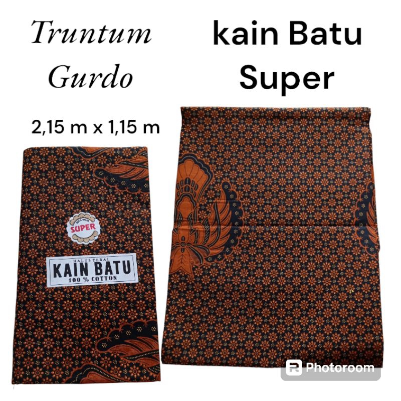 Jual kain batik jarik batu truntum gurdo panjang dan tebal kualitas super | Shopee Indonesia