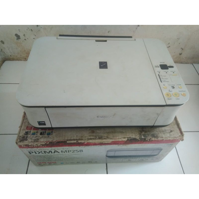 Jual printer canon pixma mp 258 second | Shopee Indonesia
