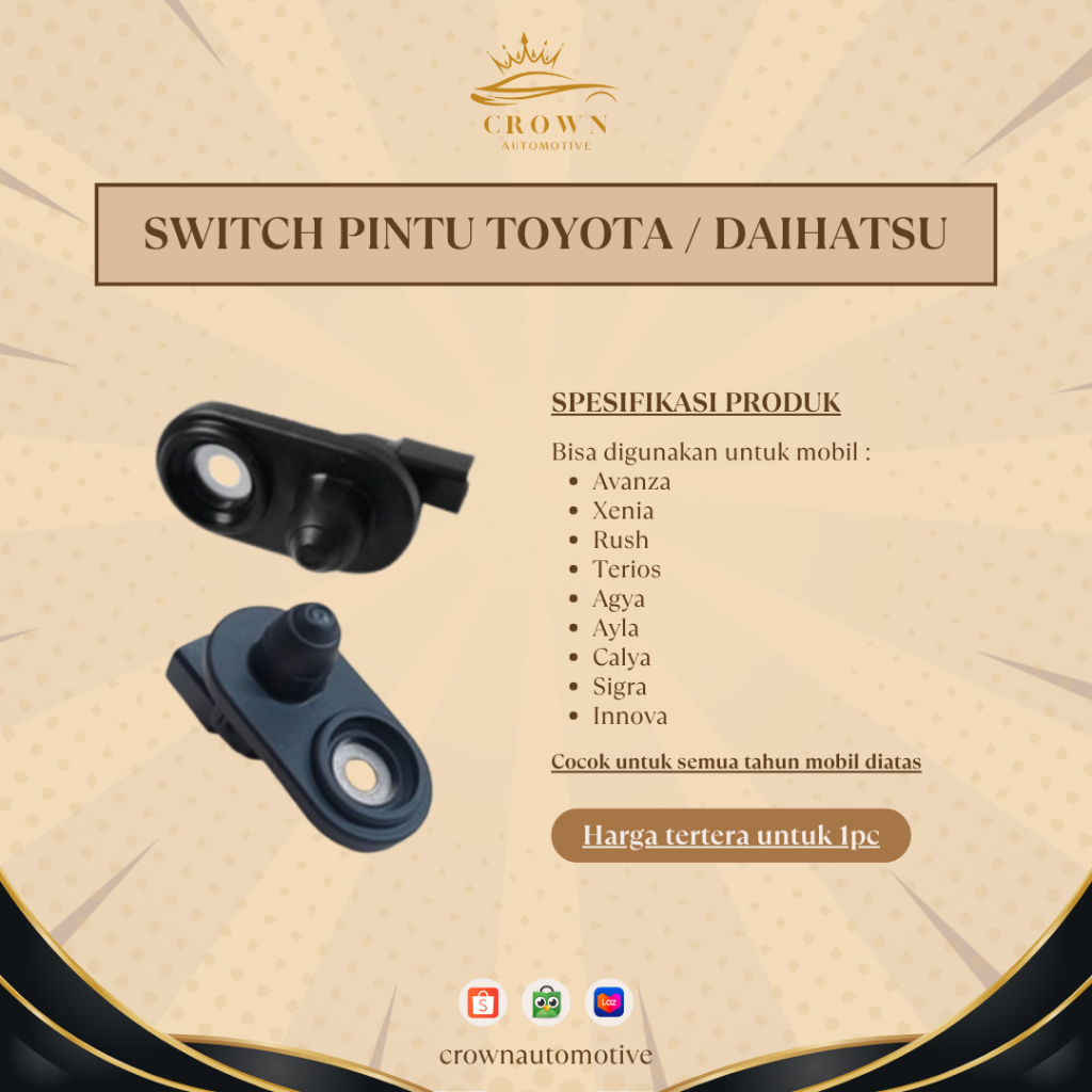 Jual Switch Pintu Avanza Xenia Innova Rush Terios Calya Sigra | Shopee ...