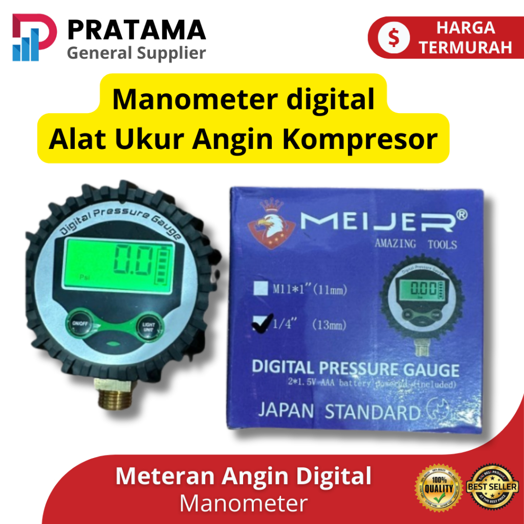 Jual Manometer digital Meteran Angin Digital Tire Inflator sparepart ...