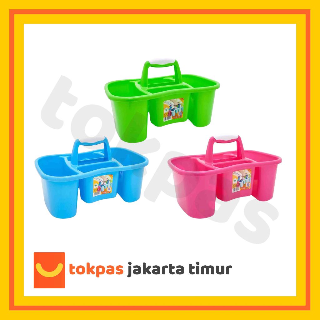 Jual Storage Basket with Handle Keranjang Perkakas Keranjang Serbaguna ...