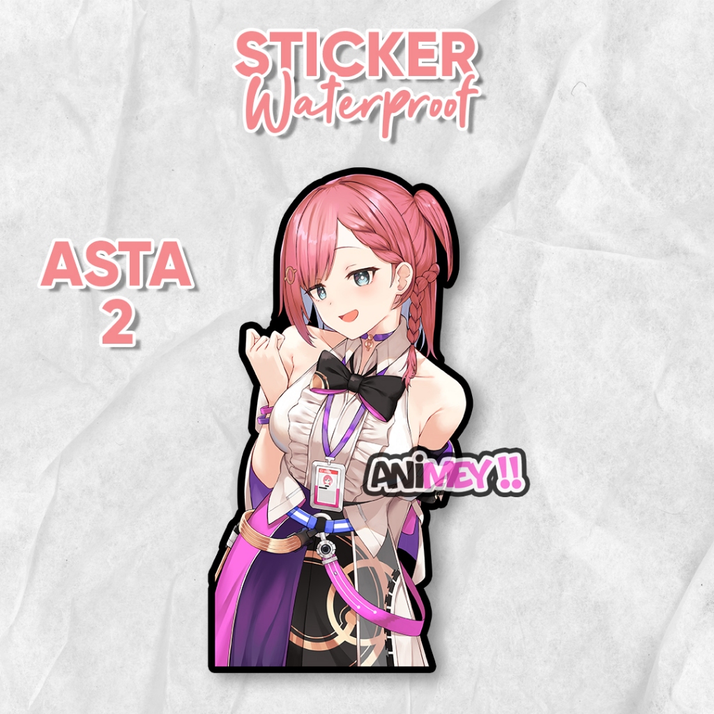 Jual Stiker Asta Honkai Star Rail / Sticker Anime Waterproof | Shopee ...