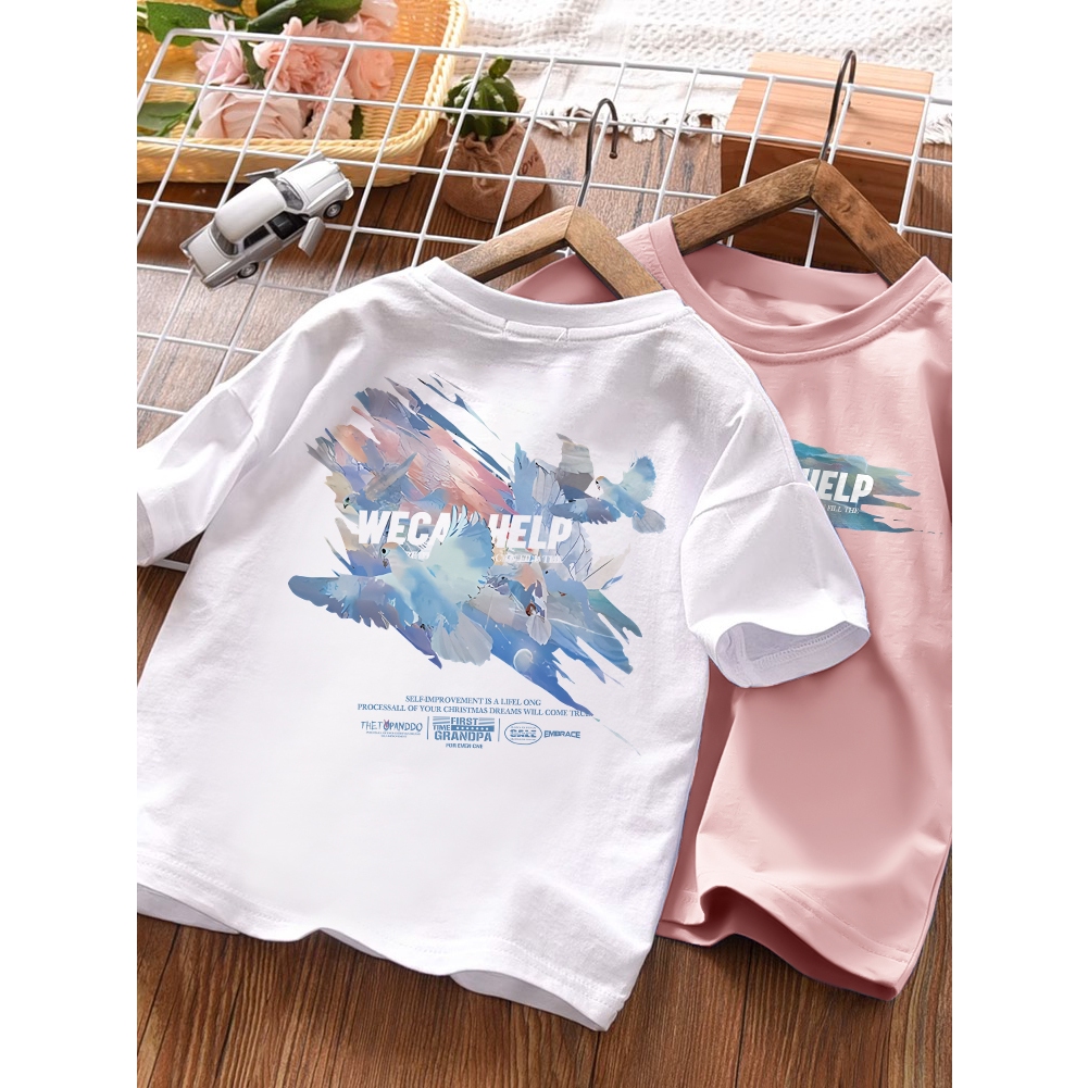 Jual RDGF J0013 KAOS Anak Laki Laki dan perempuan/KAOS DISTRO SABLON ...