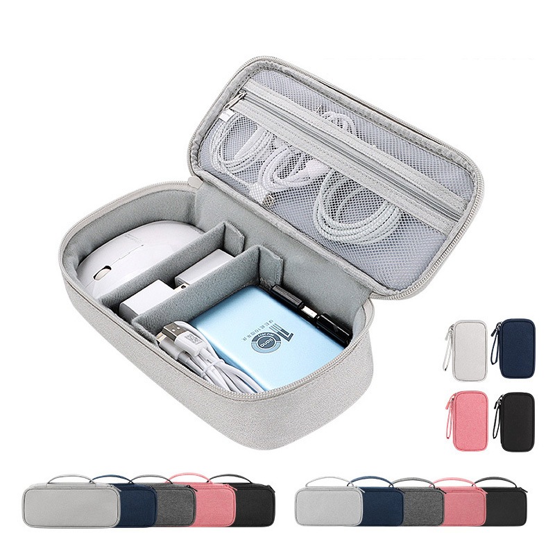 Jual Travel Organizer Bag Cable Storage Organizers Pouch Carry Case ...