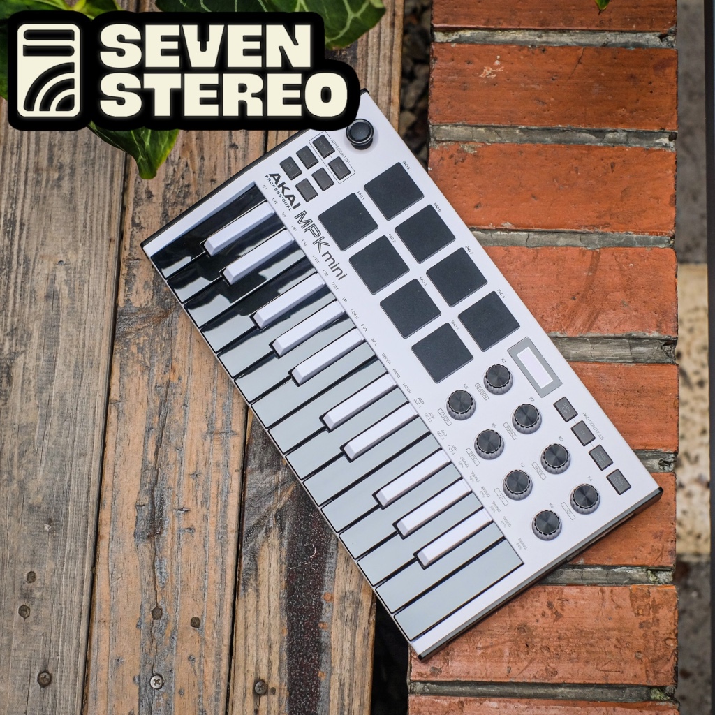 Jual AKAI MPK MINI WHITE SPECIAL EDITION MK3 Original MIDI Controller ...