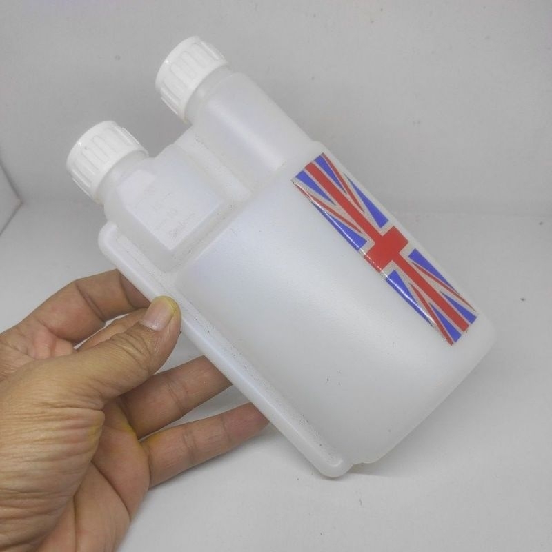 Jual Vespa Lambretta England Flag Botol Oli 2Tax Gelas Ukur Campur 250 ...