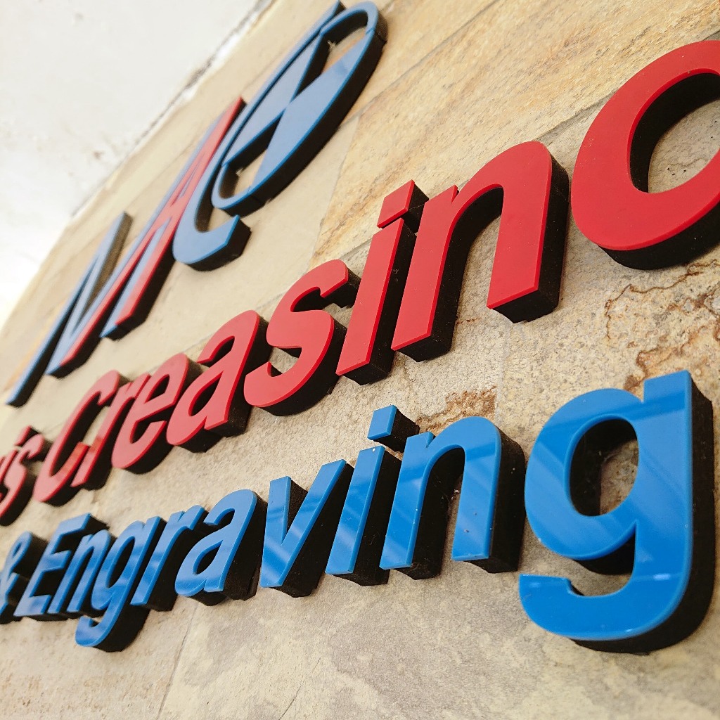 Jual Huruf Timbul Akrilik + Spon Ati 12mm (2mm+10mm) Instan | Shopee ...